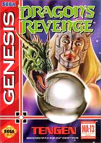 Dragon's Revenge (Dragon's Fury 2 Devil Crash MD II) Megadrive
