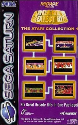 Midway Presents Arcade's Greatest Hits - Atari Collection 1 Saturn