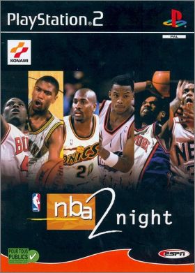 ESPN NBA 2 Night (2001) PS2 / PStwo / Playstation 2 SONY Tous